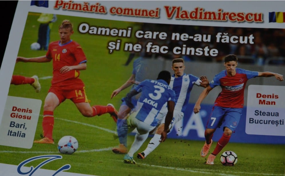 Fotbalul la loc de cinste la Vladimirescu: „Roger” Bogdan, Man și Giosu ...