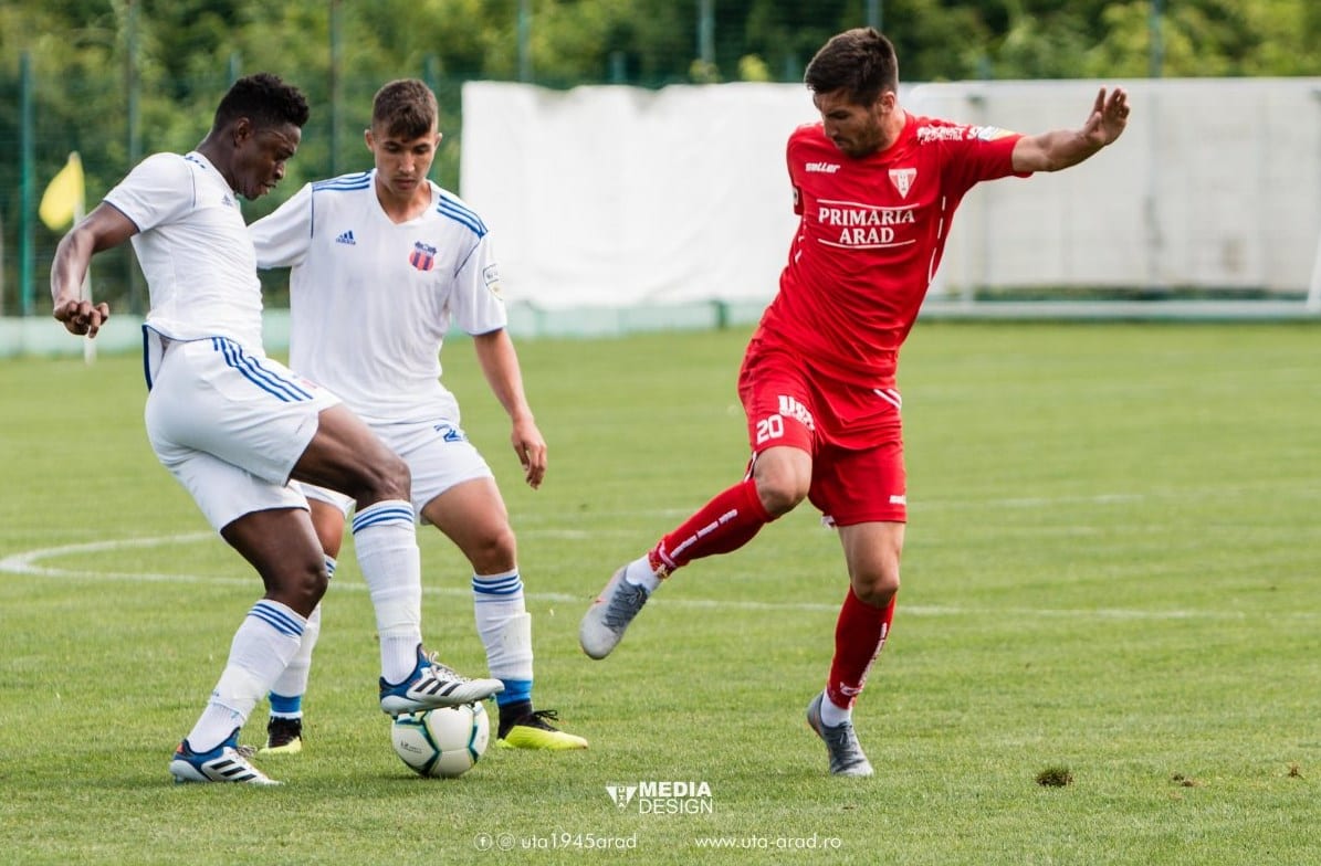 Buhăcianu a ajuns la cota 6 goluri în amicalele verii pentru UTA ...