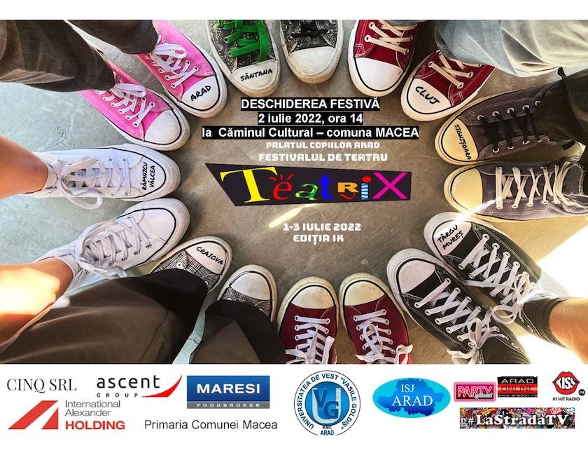 TEATRIX 2022, în Castelul Macea - Sportarad