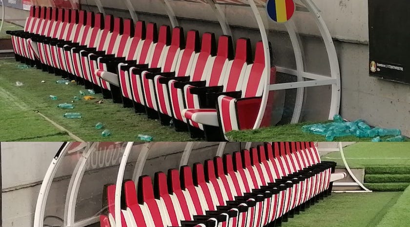 Diferența dintre România și Germania e și în poza băncilor de rezervă ...