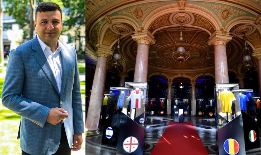 Sergiu Bîlcea - martor la tragerea la sorți a grupelor de la Euro 2023 ...