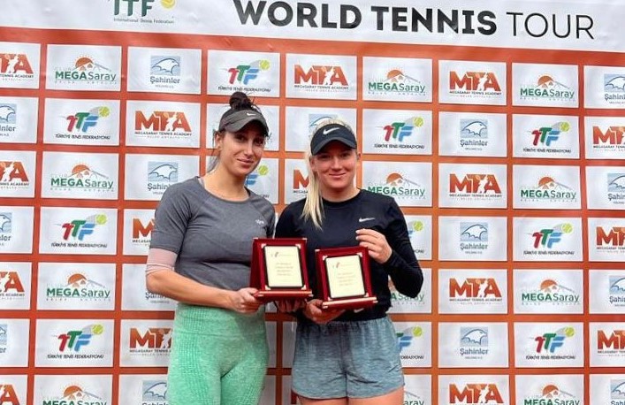 Cristina Dinu, tenismena de la Sportsin Arad, campioană de dublu la ...