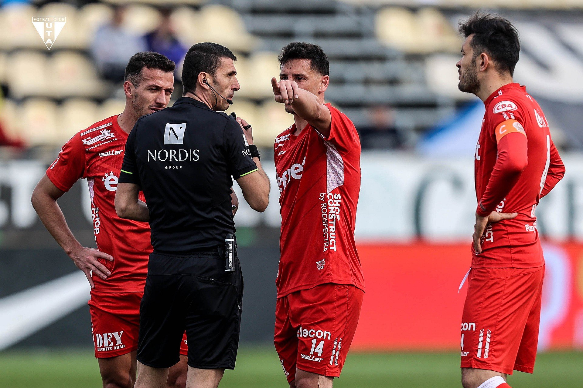 Marcel Bîrsan o fluieră pe UTA în Secuime, arădenii au câștigat un ...