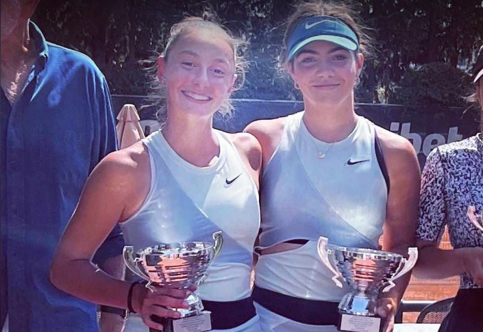 Arădeanca Maria Mateaș s-a impus în proba de dublu la Tennis Europe ...