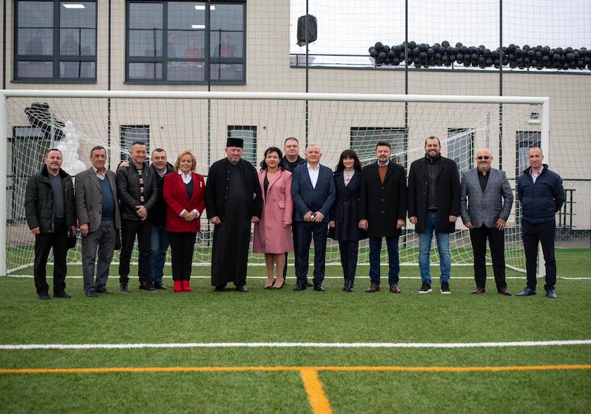 Bîlcea: „Baza sportivă din Sântana, primul dintre proiectele tip făcute ...