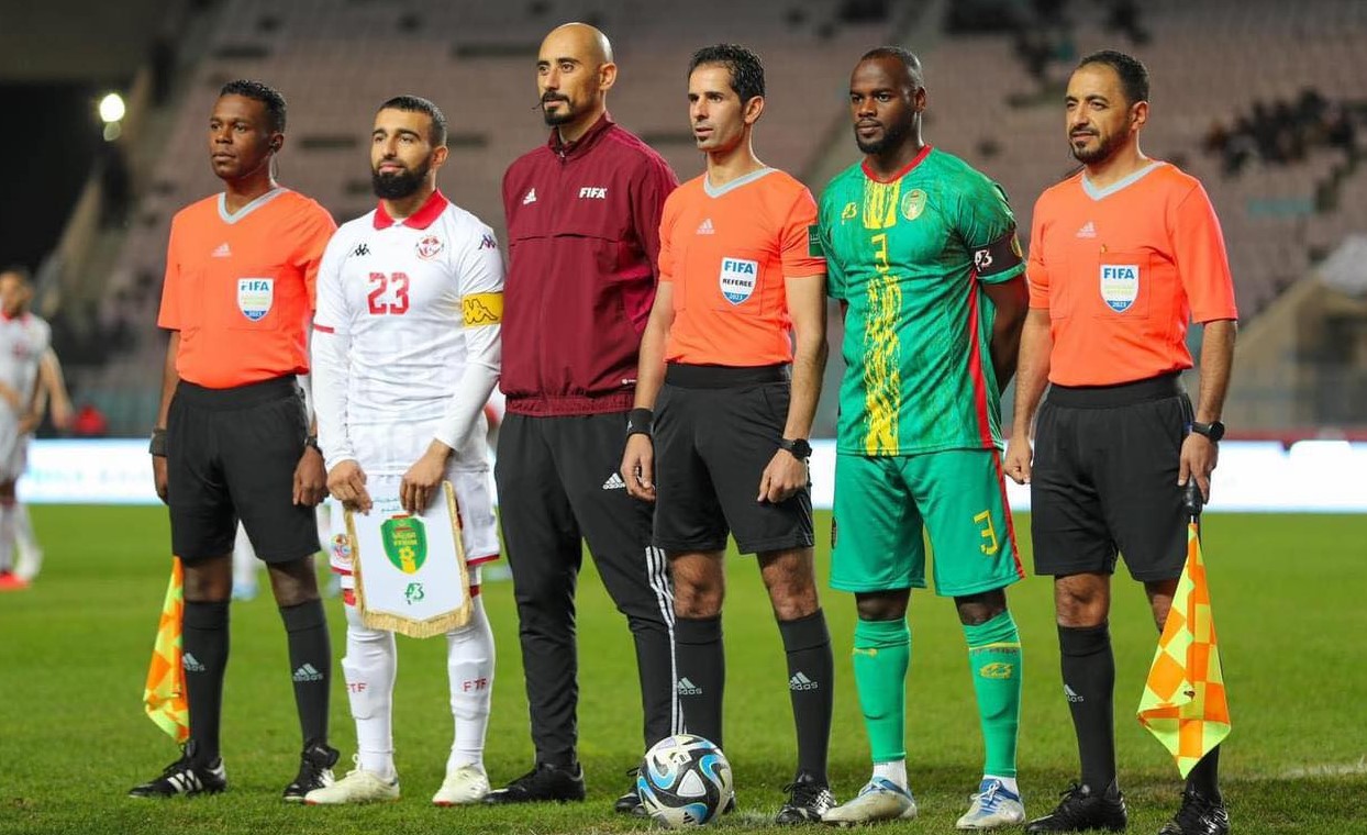 Aly Abeid, căpitanul Mauritaniei în repetiția cu Tunisia pentru debutul ...