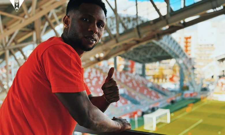 Ezekiel Imoh a ajuns la Arad, clubul UTA a oficializat transferul ...