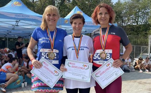 Mara Guler și Elena Avram sunt campioane naționale Masters în proba de ...