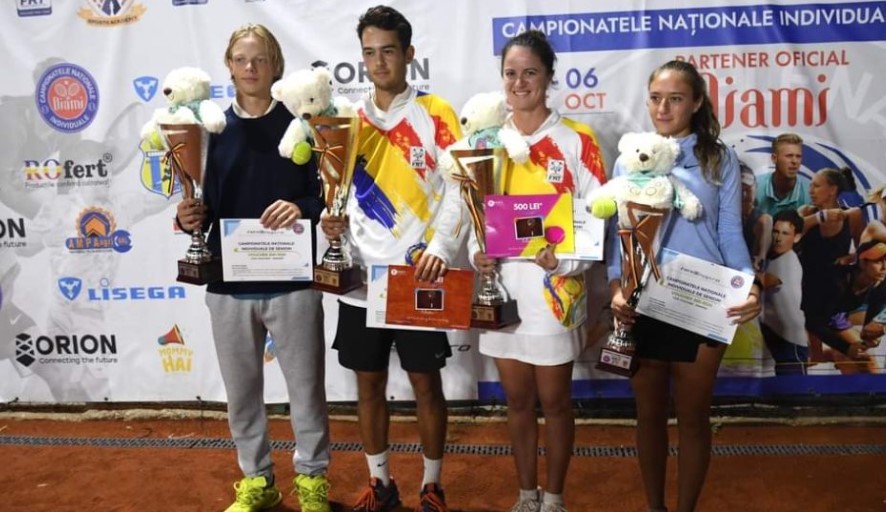 Tenismena Oana Simion aduce două titluri de campioană națională în ...