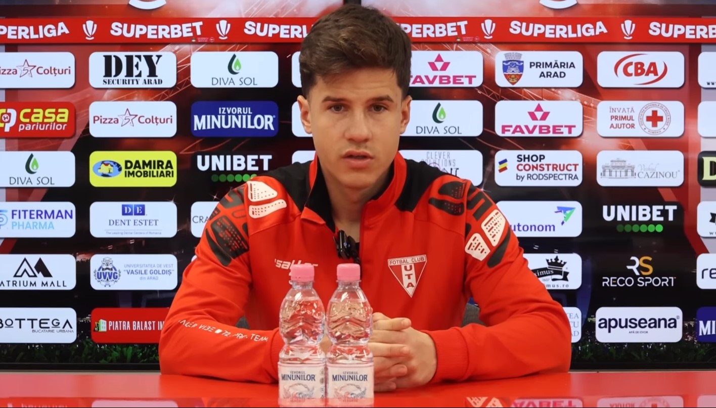 Danciu are planuri mari la UTA și cu un scop personal: „Chiar mă ...