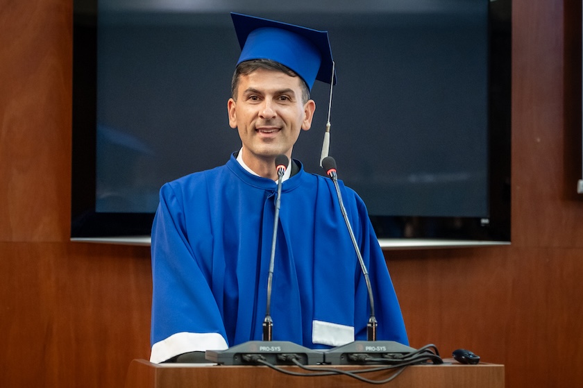 Dan Cristian Vodnar, Doctor Honoris Causa al Universității „Aurel ...